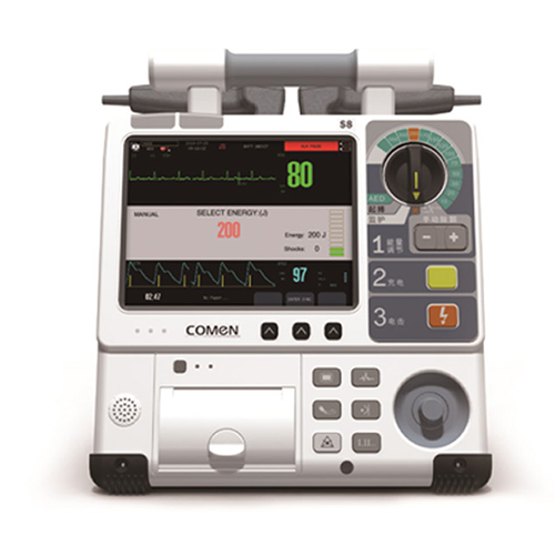 Defibrillation,AED,Pacing,5 leads ECG Pace maker – QSolar System