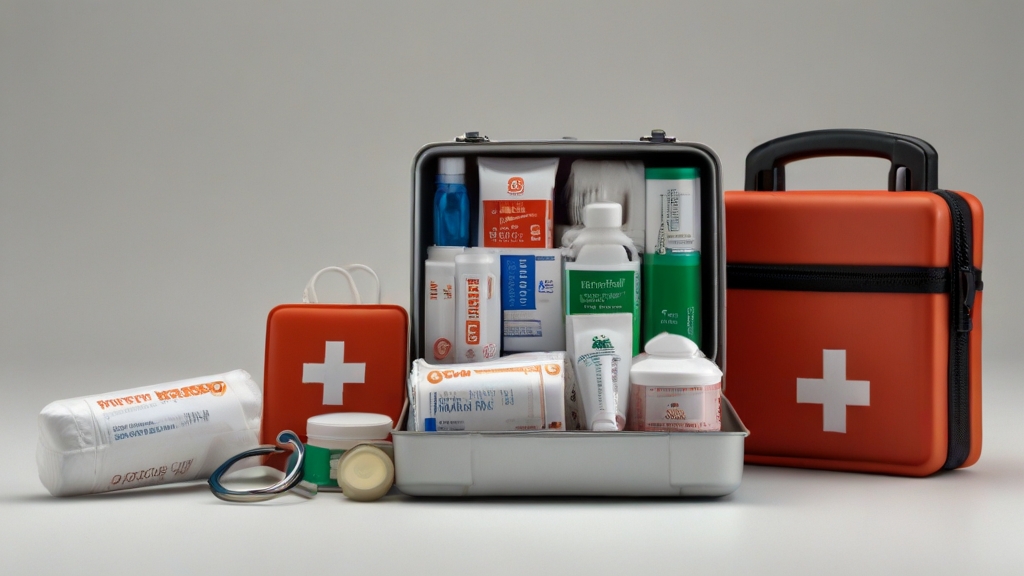 fire extinguisher and first aid kit – QSolar System