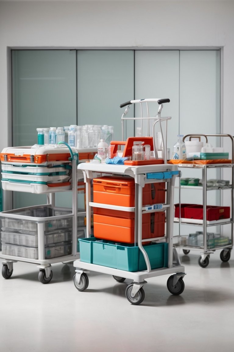 hospital Linen trolley – QSolar System