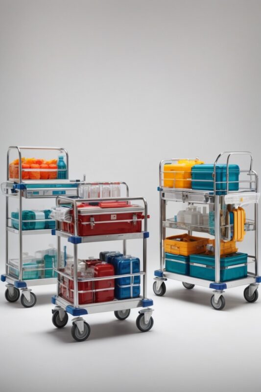 hospital linen trolley stainless steel – QSolar System