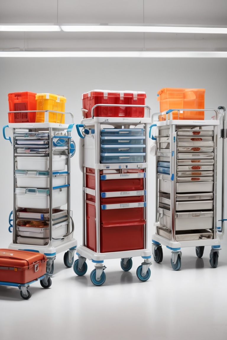 hospital monitor trolley – QSolar System