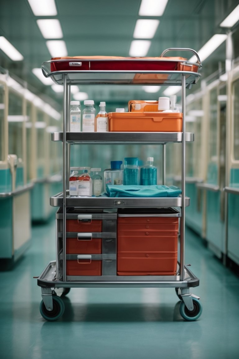 cardiac care trolley – QSolar System