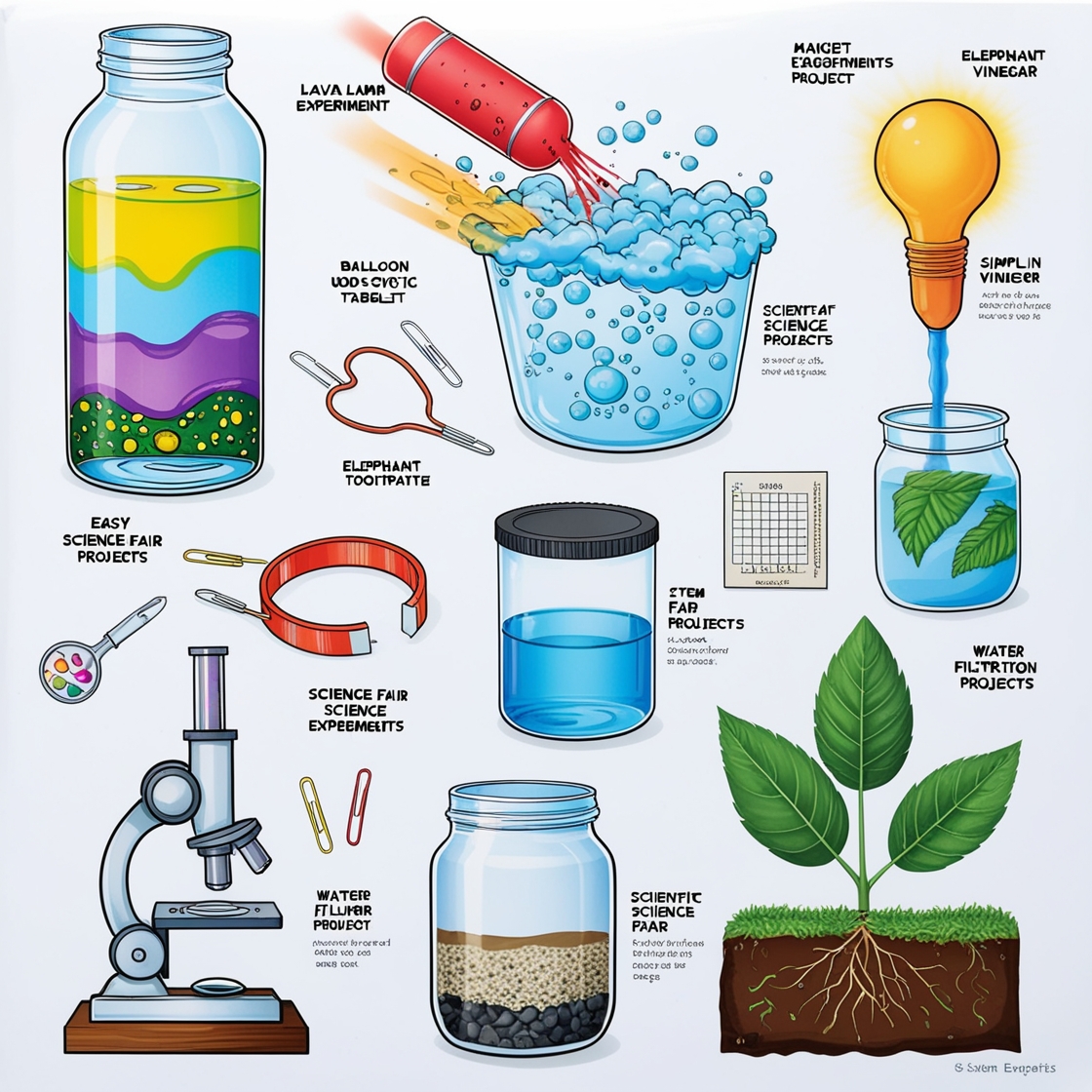 easy science experiments – QSolar System
