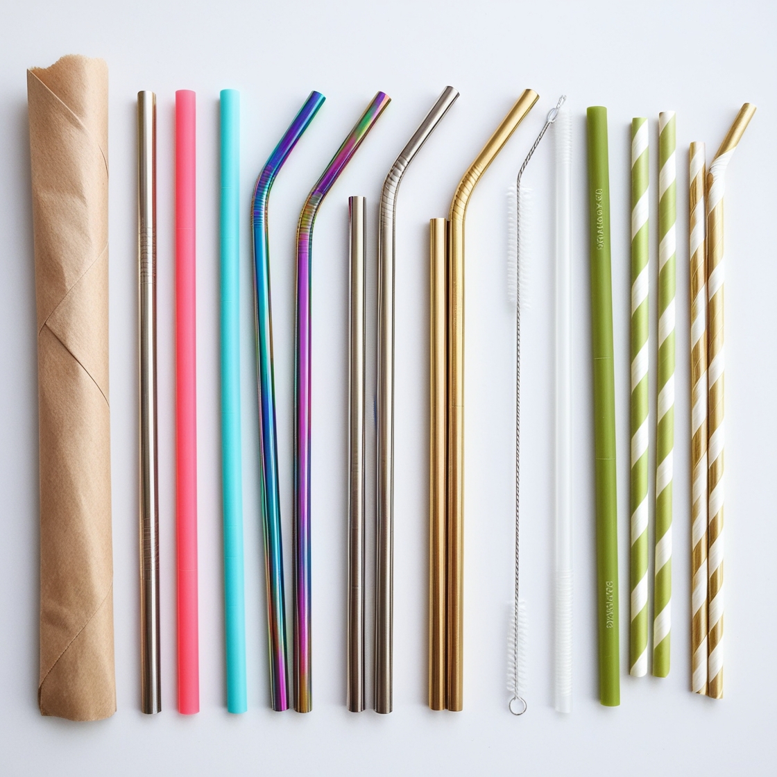 giant wrapped straws – QSolar System
