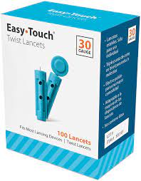 Safety Lancet Blue 23g / 2.2mm – QSolar System