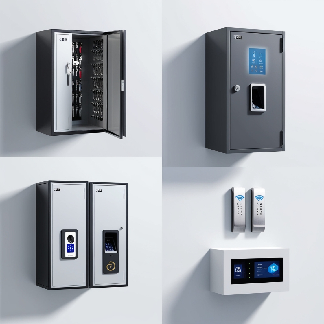 Key cabinet with biometrics – QSolar System