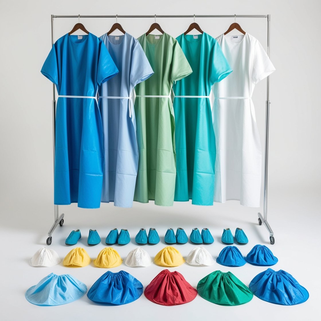 Reusable theatre Gowns green X large – QSolar System