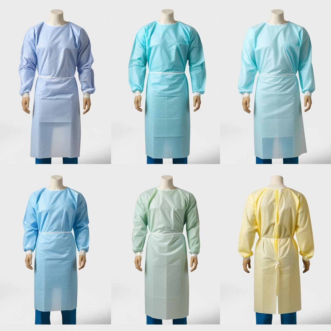 blue plastic ppe gown – QSolar System