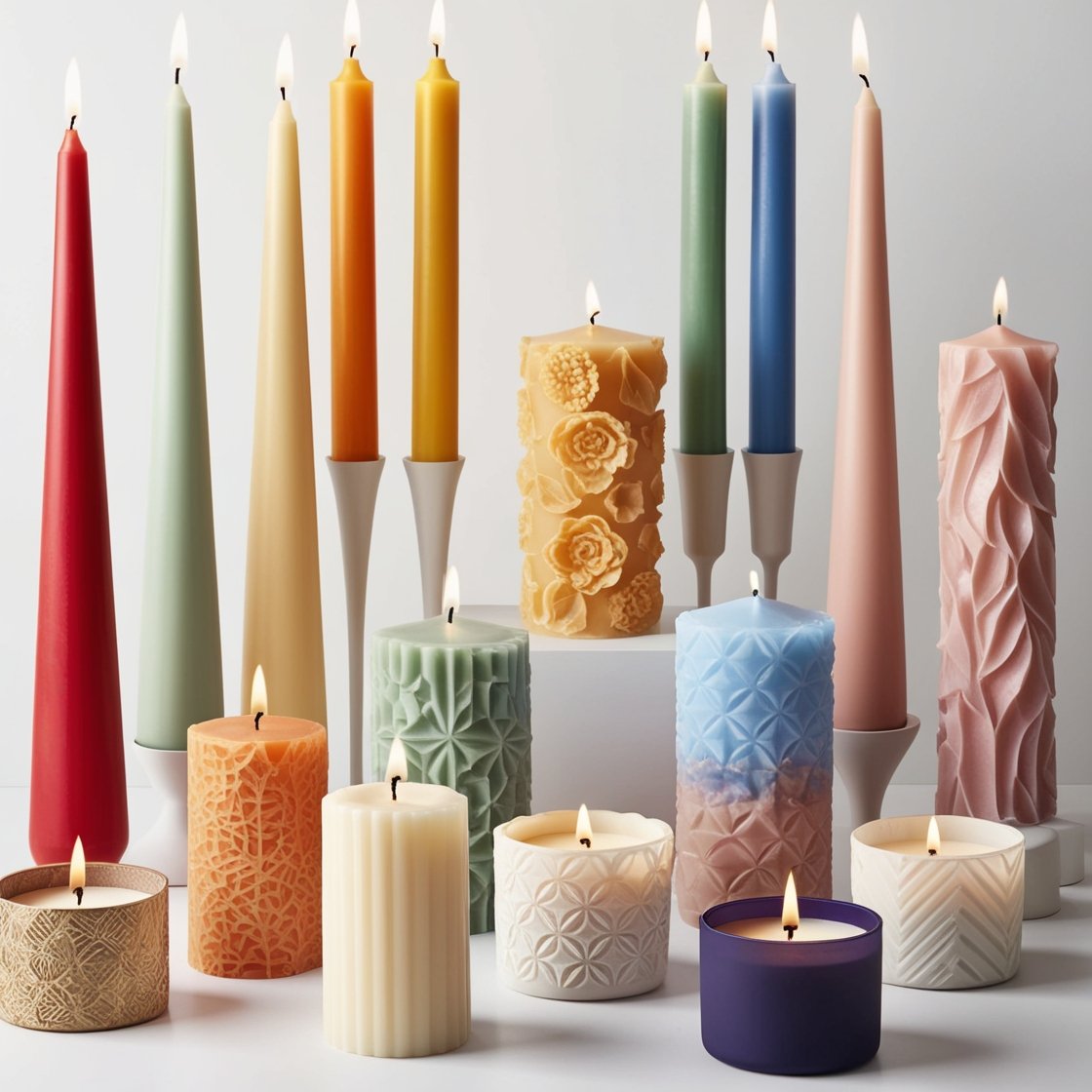 large candle holders – QSolar System