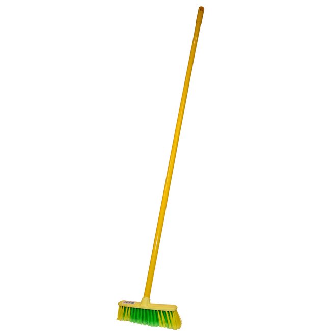 Soft Broom – Rainbow Range – Eco – Complete – Plastic Head – Synthetic ...