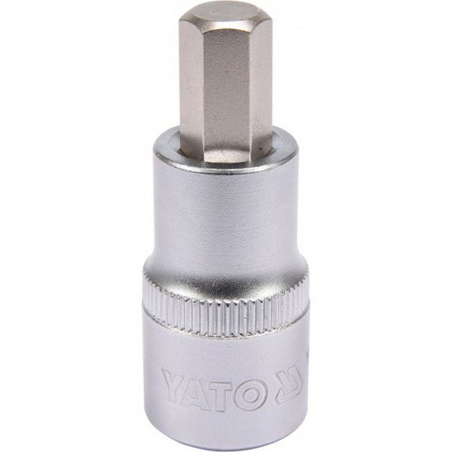 Hex Bit Socket – Chrome Vanadium – 1/2″ Connector – Standard Length ...