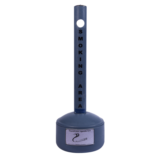 Smoking Station – Holds 1000 Cigarette Butts – Disposable – SXS656GY ...