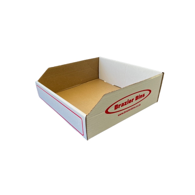 Brazier Bins – Cardboard Bin – Parts Storage Box – 30.5 x 30.5 x 11 cm ...
