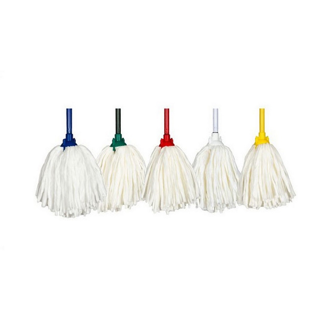 250g Hygiene Fan Mop Head – Spunlace – Round – Colour Options – QSolar ...