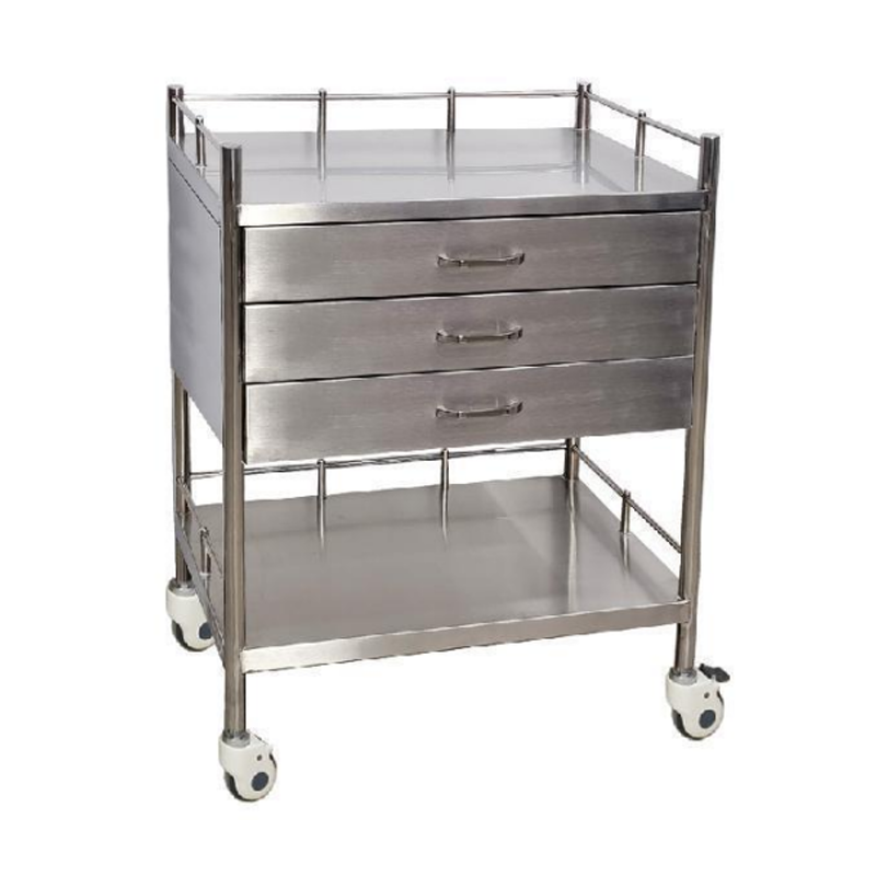 Stainless Steel Trolley – 3 Layer – QSolar System